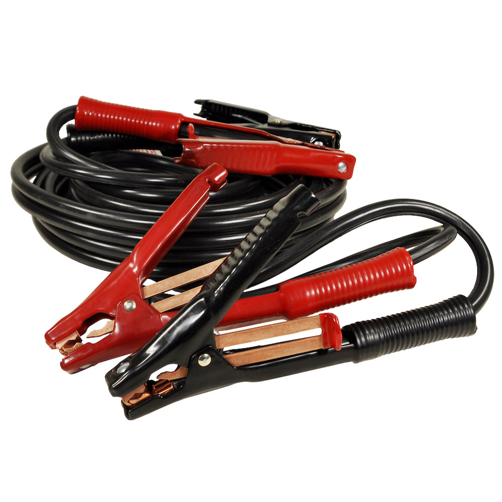Associated 6160 Booster Cables, 20', 4 AWG, 500A Flexi-Spring Clamps ...