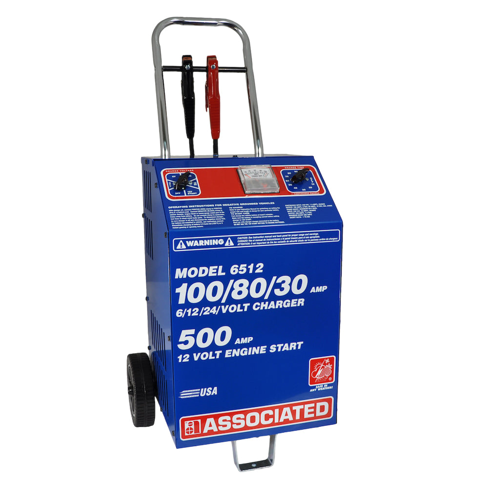 Associated 6512 220V International Fleet & Commercial Fast Battery Cha ...