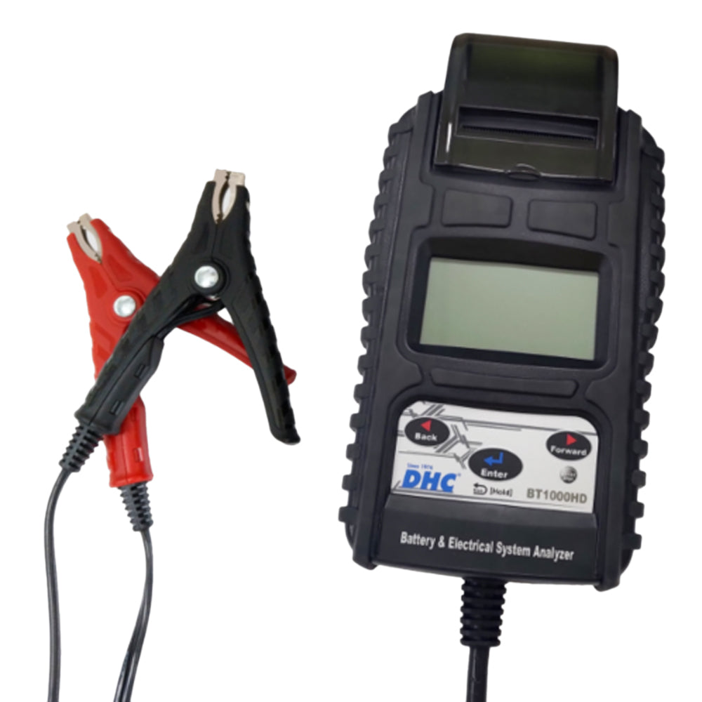 DHC BT1000HD - Heavy Duty Battery & Electrical System Tester w/ Printe ...