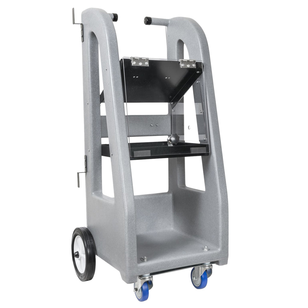 AutoMeter ES-11 Deluxe Heavy-Duty Equipment Cart with Front Casters an ...