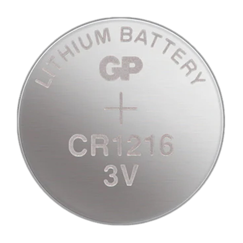 GP-CR1216 - GP 1216 Lithium Coin Cell, 3V — PLP Battery Supply