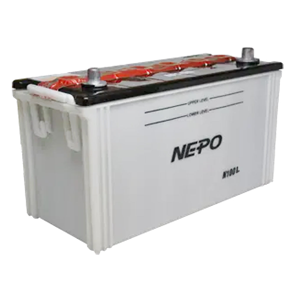NEP-N100L - NEPO N100L Conventional 12V Japanese Tractor Battery, Dry ...
