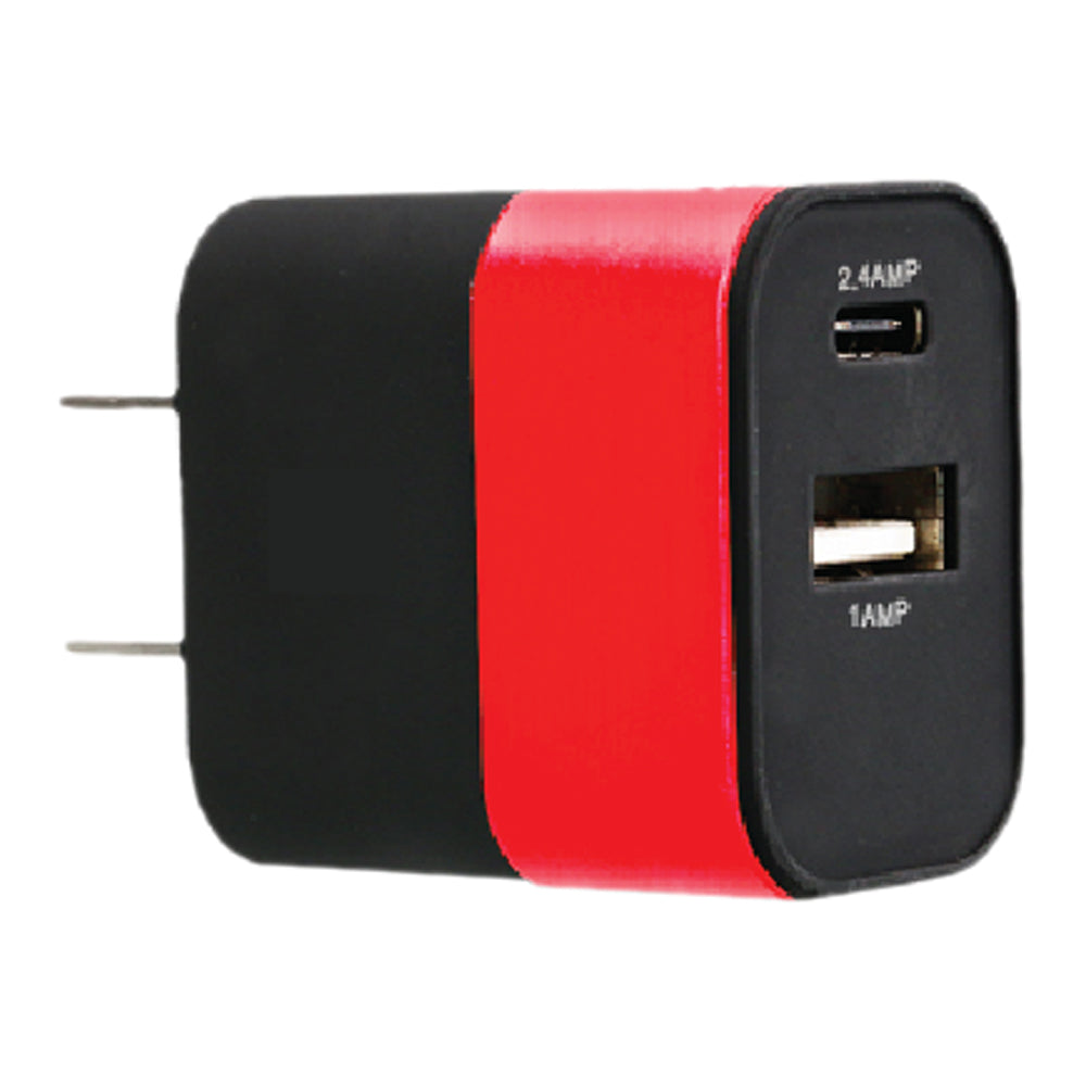 SmartCell SC20013 Dual Wall Charger (USB A & C) - Black — PLP Battery ...
