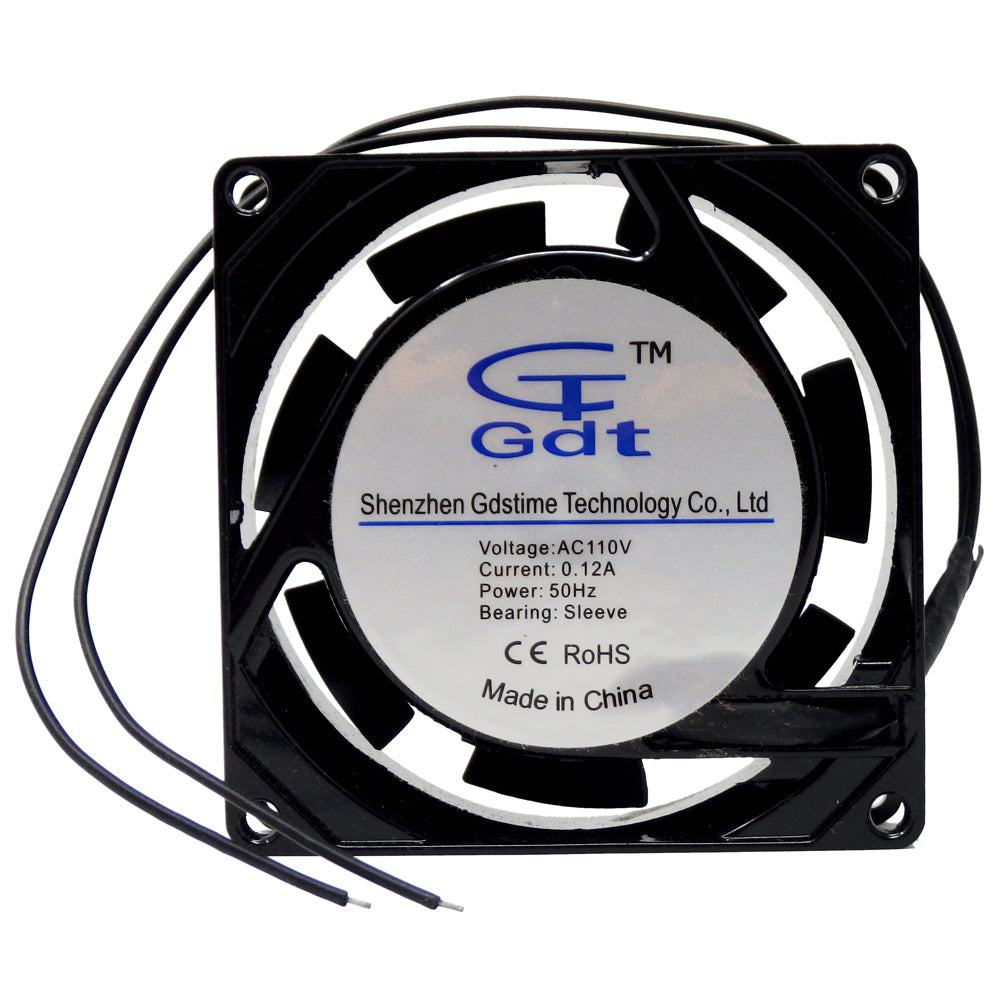 7011330 - Fan, 110VAC, 80x80x25mm - AC Replacement Fan for Schumacher ...