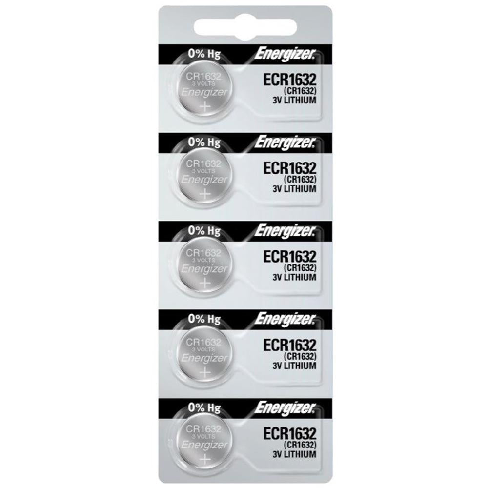 CR2032 Batteries 25-Pack CR1632 3V Lithium Coin Cell Batteries - 120 ...