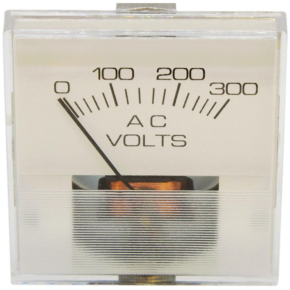 PR37-300AV - Volt Meter (AC) 0-300V AC Clamp-Mount Heavy-Duty — PLP ...