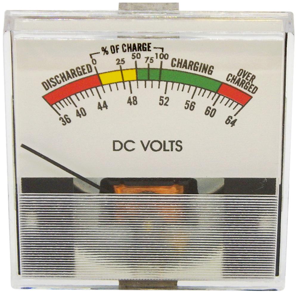 PR37-SC48 - Volt Meter 48V DC State-of-Charge & Battery Test Meter Cla ...